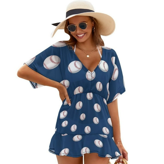 Baseball Softball Ball Women's Luxury Party Dress Evening Dresses ...