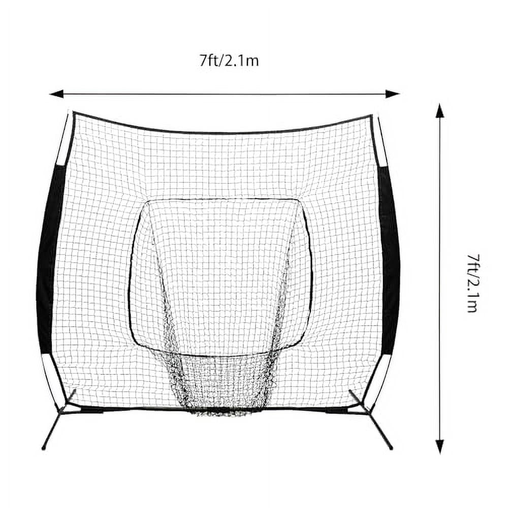 Baseball Softball Hitting Pitching Net, Baseball Backstop Practice Net ...