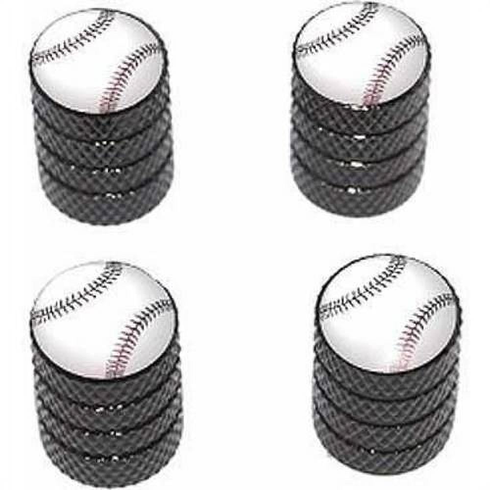 Baseball Softball Tire Rim Wheel Aluminum Valve Stem Caps, Multiple ...