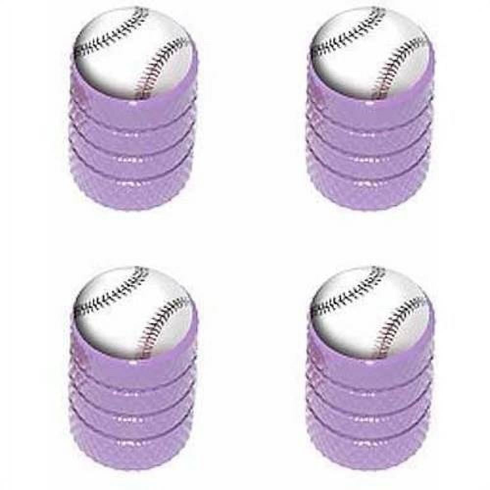 Baseball Softball Tire Rim Wheel Aluminum Valve Stem Caps, Multiple ...