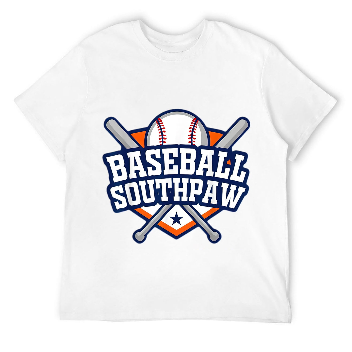 Baseball Southpaw - Left Handed Players Rule - Lefty T-Shirt - Walmart.com