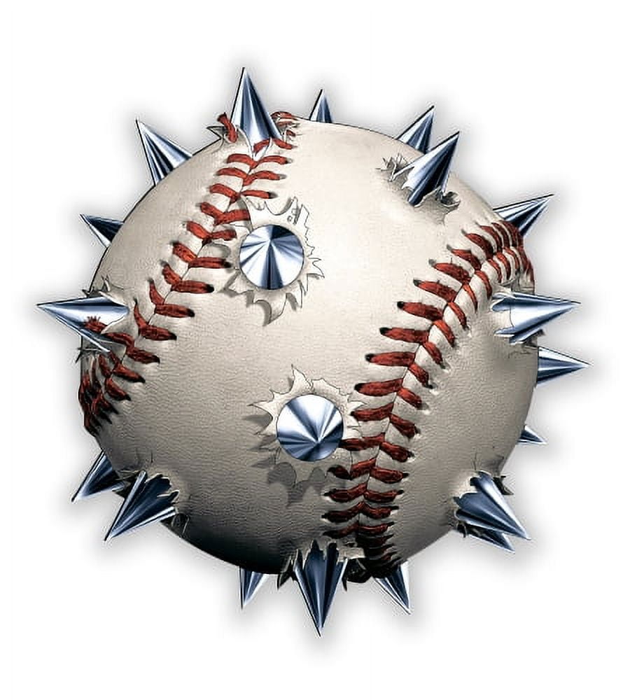 Baseball Spikes - 12" Vinyl Sticker Waterproof Decal - Walmart.com