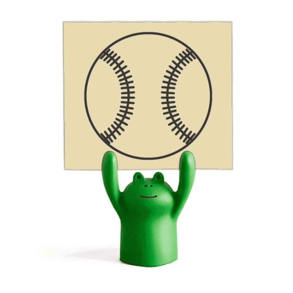 Baseball Sport Line Drawing Pattern Memo Holder Cartoon Animal Frog ...