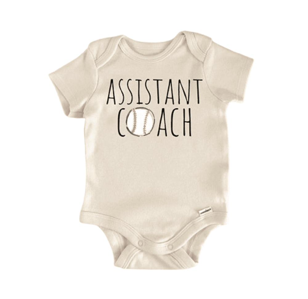 Baseball Sports - Baby Boy Girl Clothes Infant Bodysuit Funny Cute ...