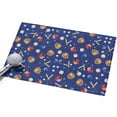 Baseball Sports Entryway Rug 2x3ft Washable Non Slip Bathroom Rug ...