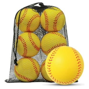 6 Pack Foam Baseballs Training Balls, Choose Baseballs for Safe ...