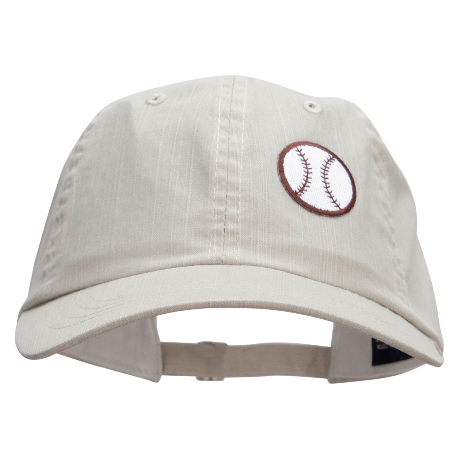 Baseball Sports Patched Pigment Dyed Special Cotton Cap - Putty OSFM ...