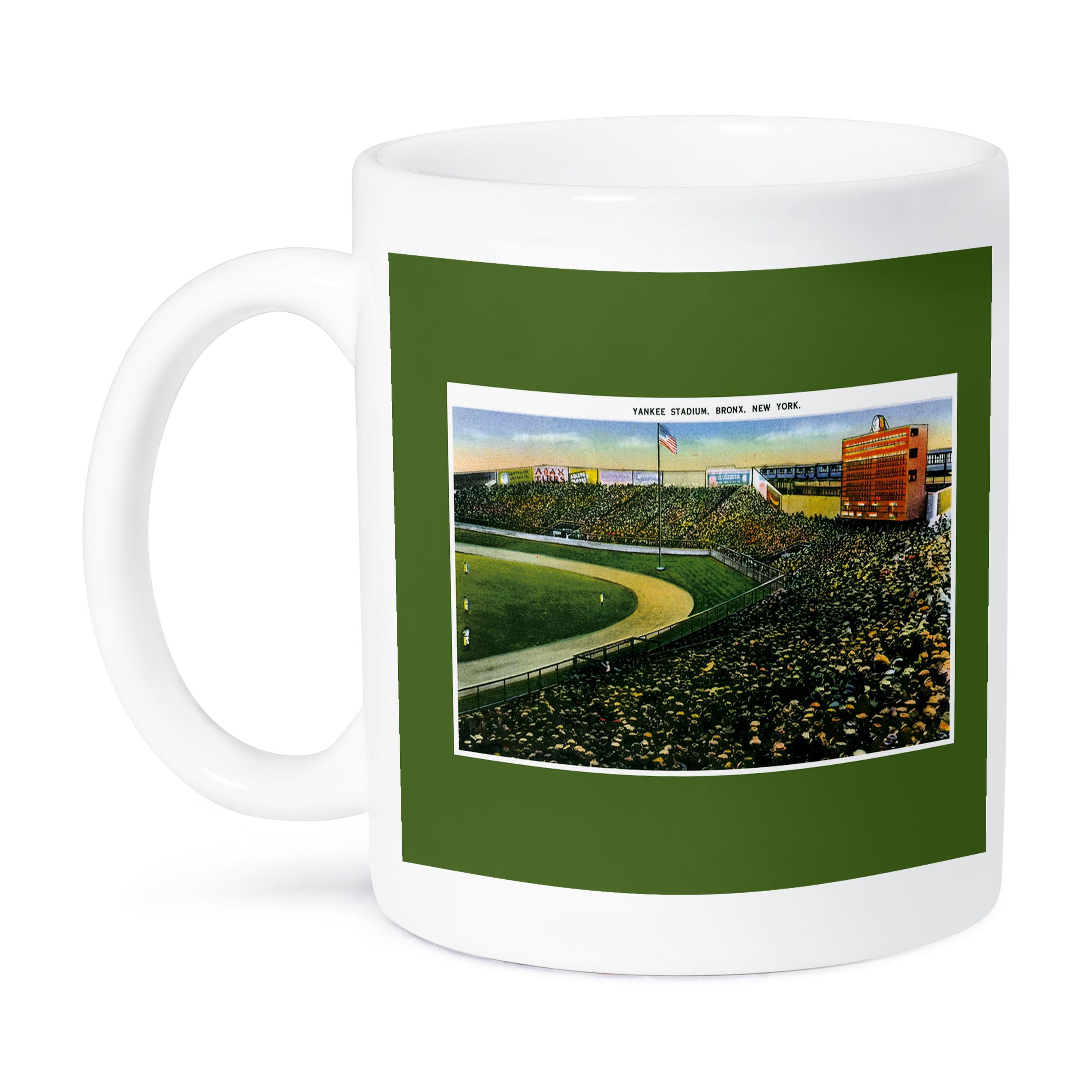 3dRose, Baseball Stadium, Bronx, New York City Vintage Postcard Reproduction, 11oz Mug - Walmart.com