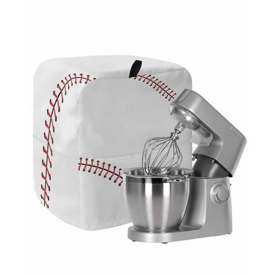 Baseball Stand Mixer Dust Cover with Storage Pocket & Handles, Modern ...