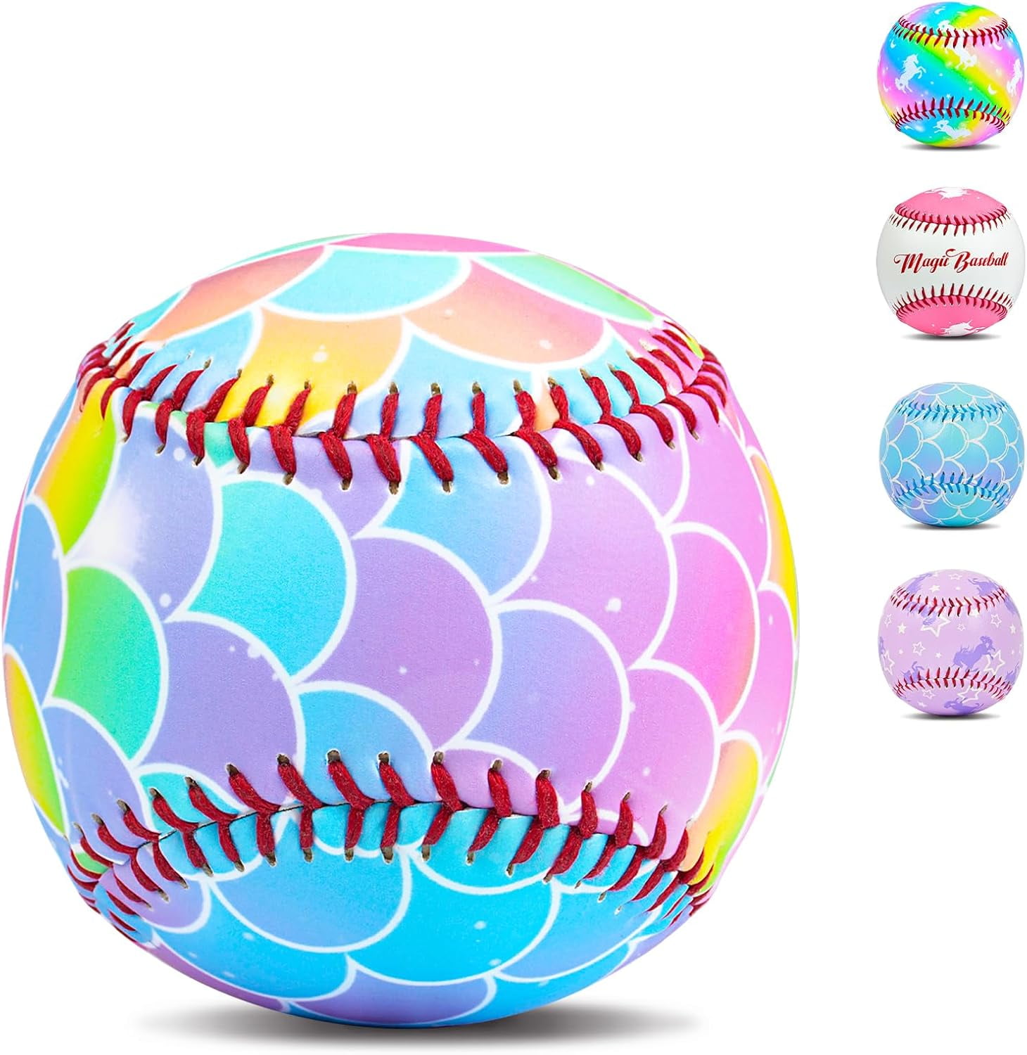 Baseball Standard Practice Baseball Size 9 Inch for Kids Girls ...