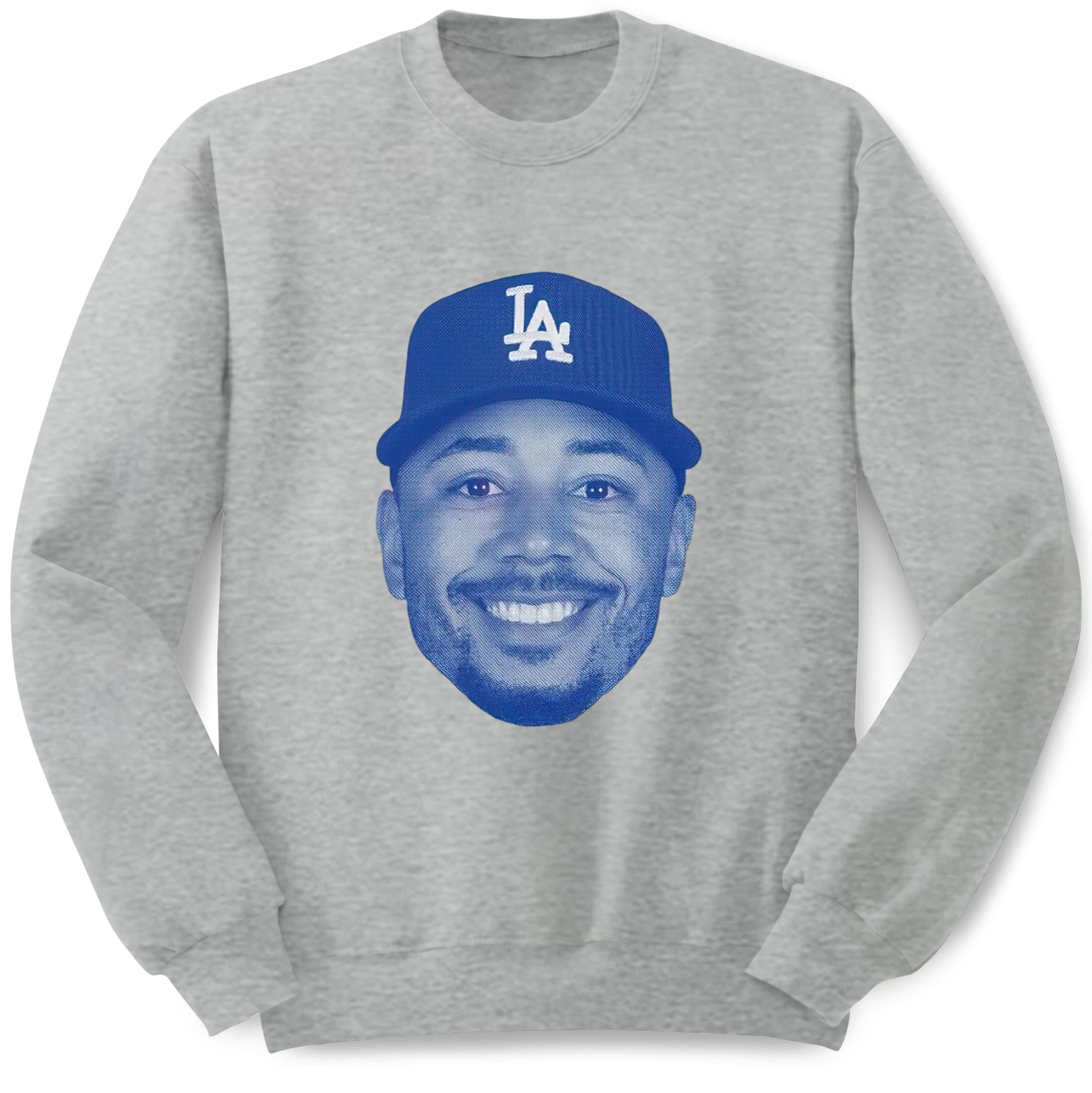 Baseball Star Graphic Tee, Halftone Silk Screen Shirt - Walmart.com