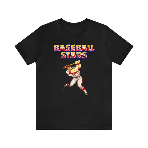 Baseball Stars NES Pixel Art Retro Style Unisex Short Sleeve Tee T ...