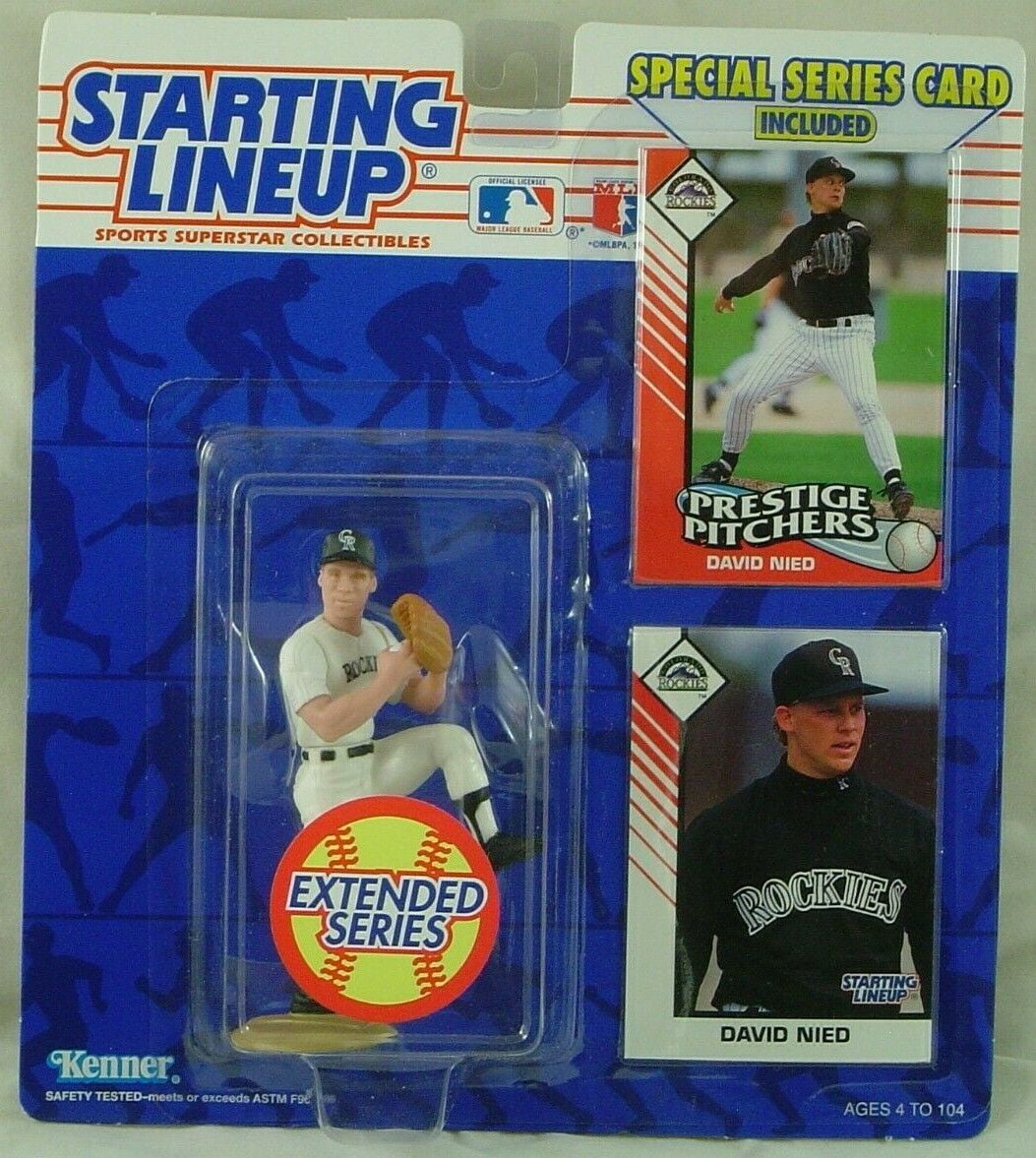 Baseball Starting Lineup 1993 David Nied Collectible Figure - Walmart.com