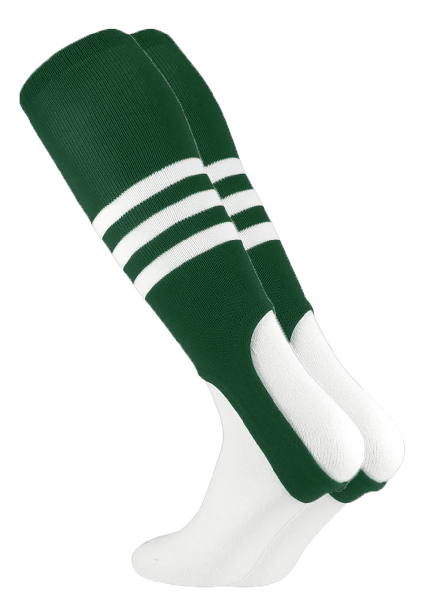 Stripped Baseball and Softball Stirrups Pattern B, Sports Socks (Dark ...