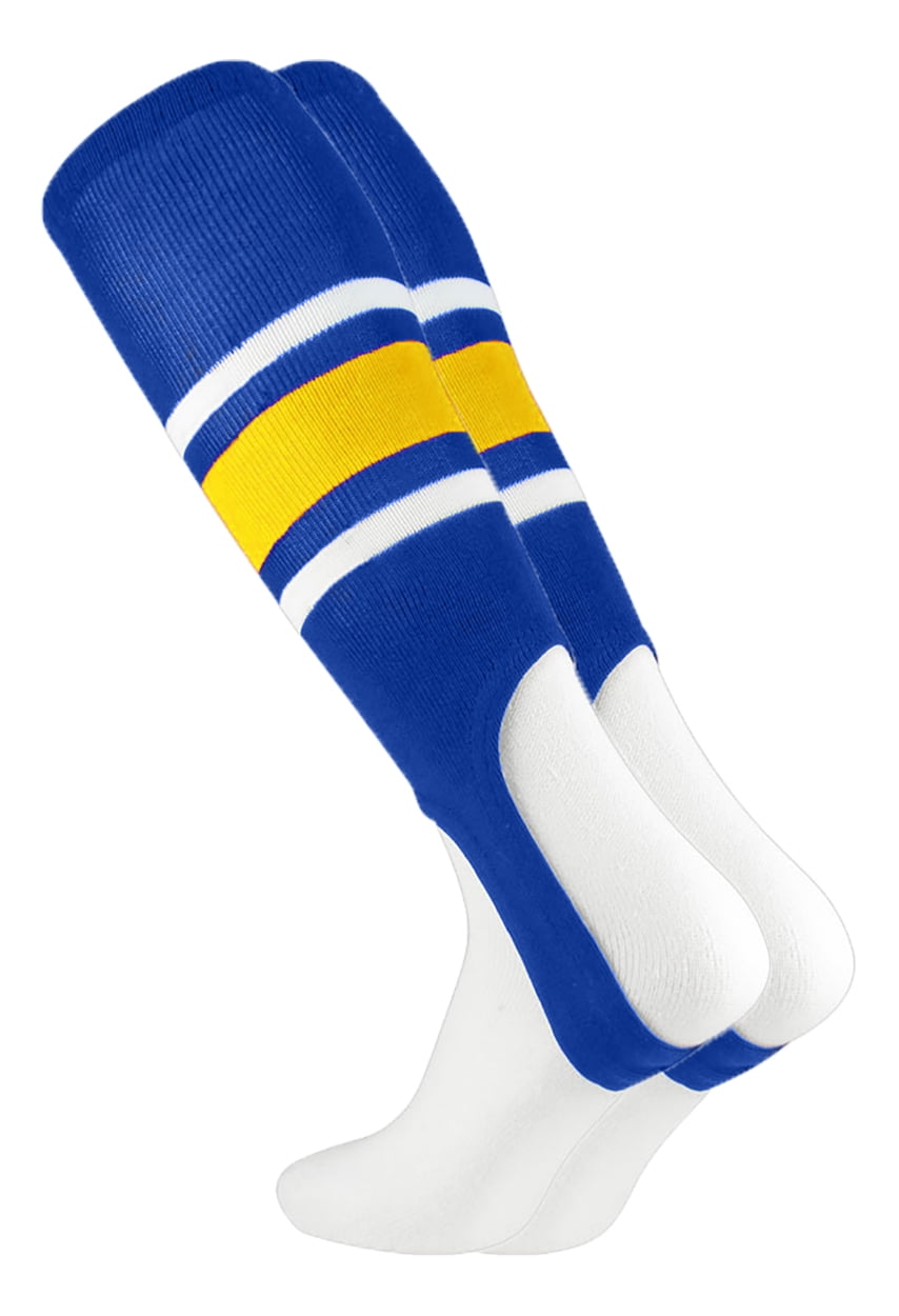 Baseball Stirrups Pattern E (Royal/Gold/White, Large) - Walmart.com