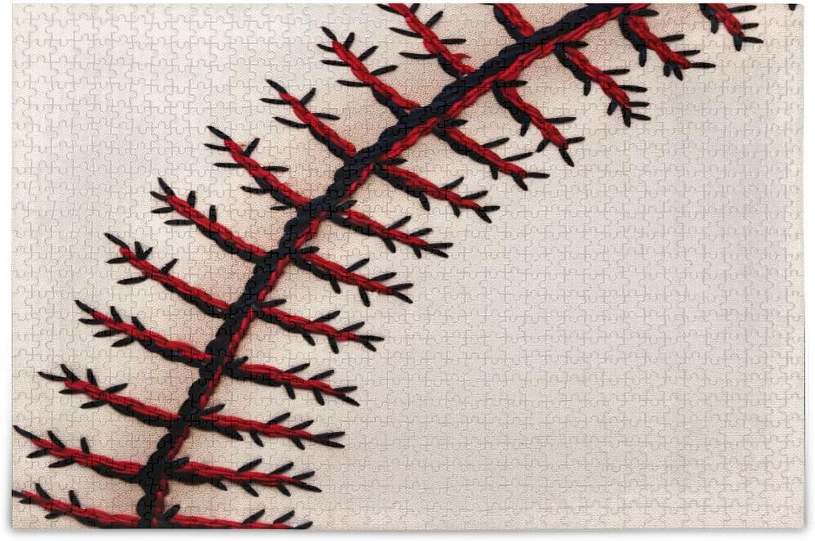 Baseball Stitch Jigsaw Puzzles 1000 PiecesPuzzles for Adults Family ...