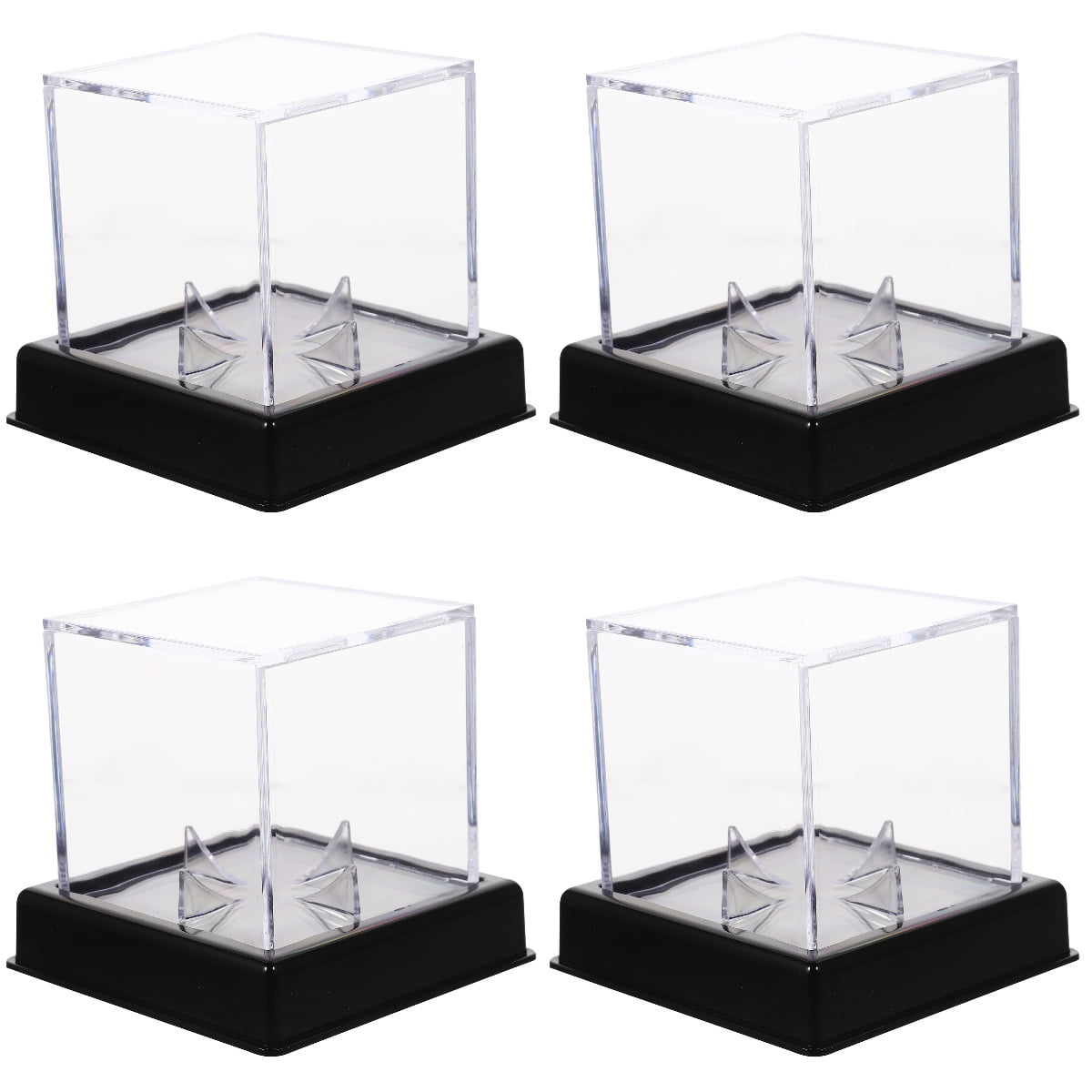 Baseball Storage Box Showcase Display Cabinet Tabletop Accessories ...