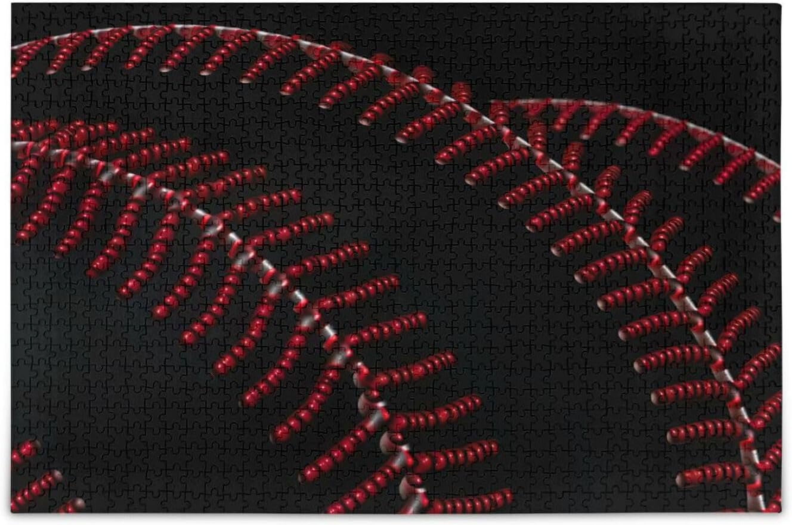 Baseball Stripes Jigsaw Puzzles for Adults 1000 Pieces, Decompression ...