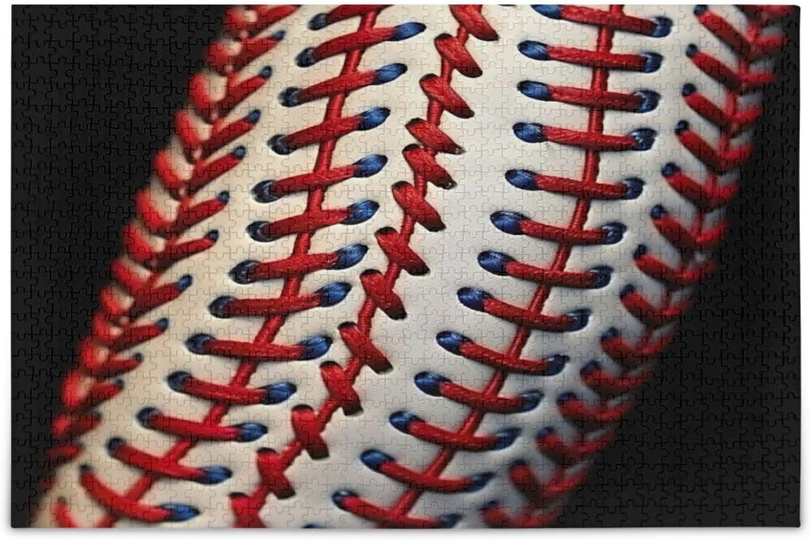 Baseball Stripes Jigsaw Puzzles for Adults 1000 Pieces, Decompression ...