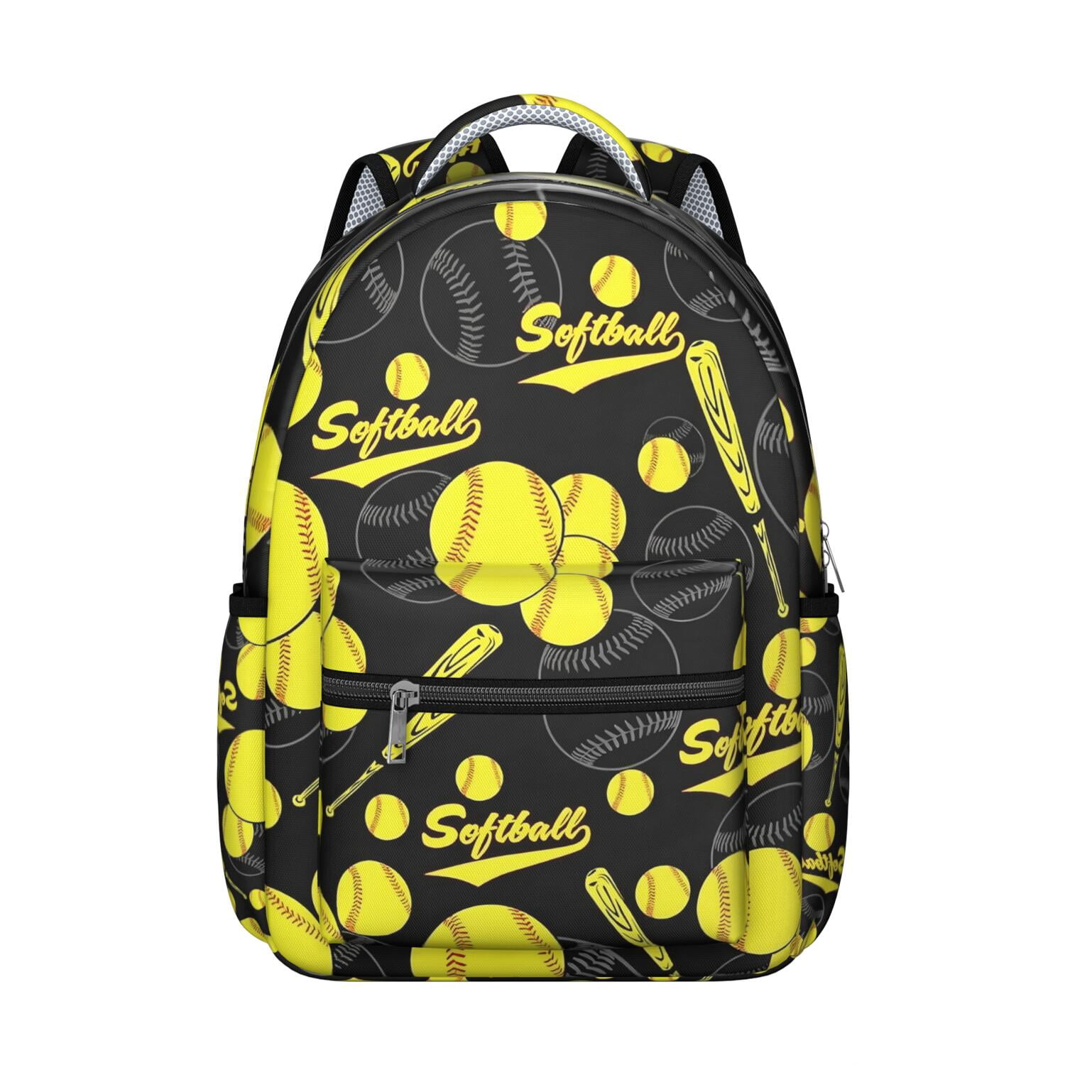 Baseball Students Backpack Football Soccer Basketball Ball Game Sports ...