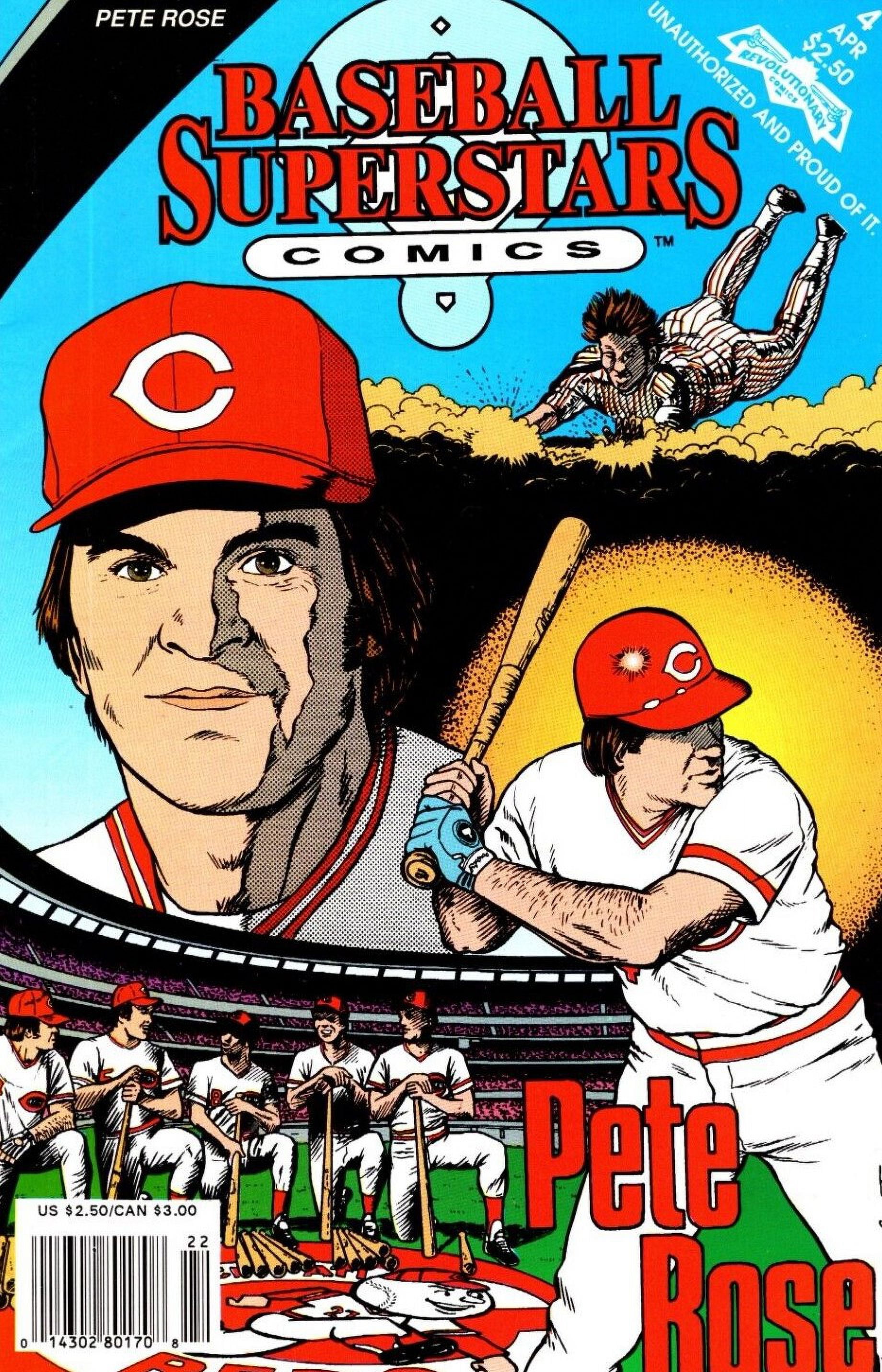 Baseball Superstars Comics #4 (Newsstand) VF ; Revolutionary Comic Book ...