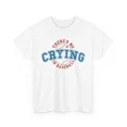 Baseball T-Shirt, Funny Baseball Fan Tee, No Crying in Baseball Shirt ...