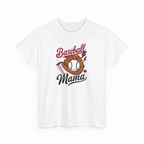 Baseball T-Shirt, Funny Baseball Fan Tee, Retro Baseball Mama Shirt ...
