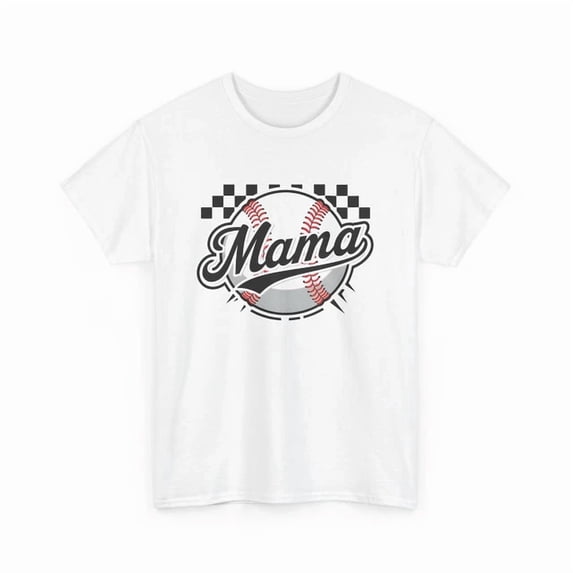 Baseball T-Shirt | Funny Baseball Fan Tee | Retro Checkered Baseball ...