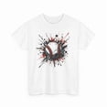 Baseball T-Shirt | Funny Baseball Fan Tee | Splatter baseball Shirt ...