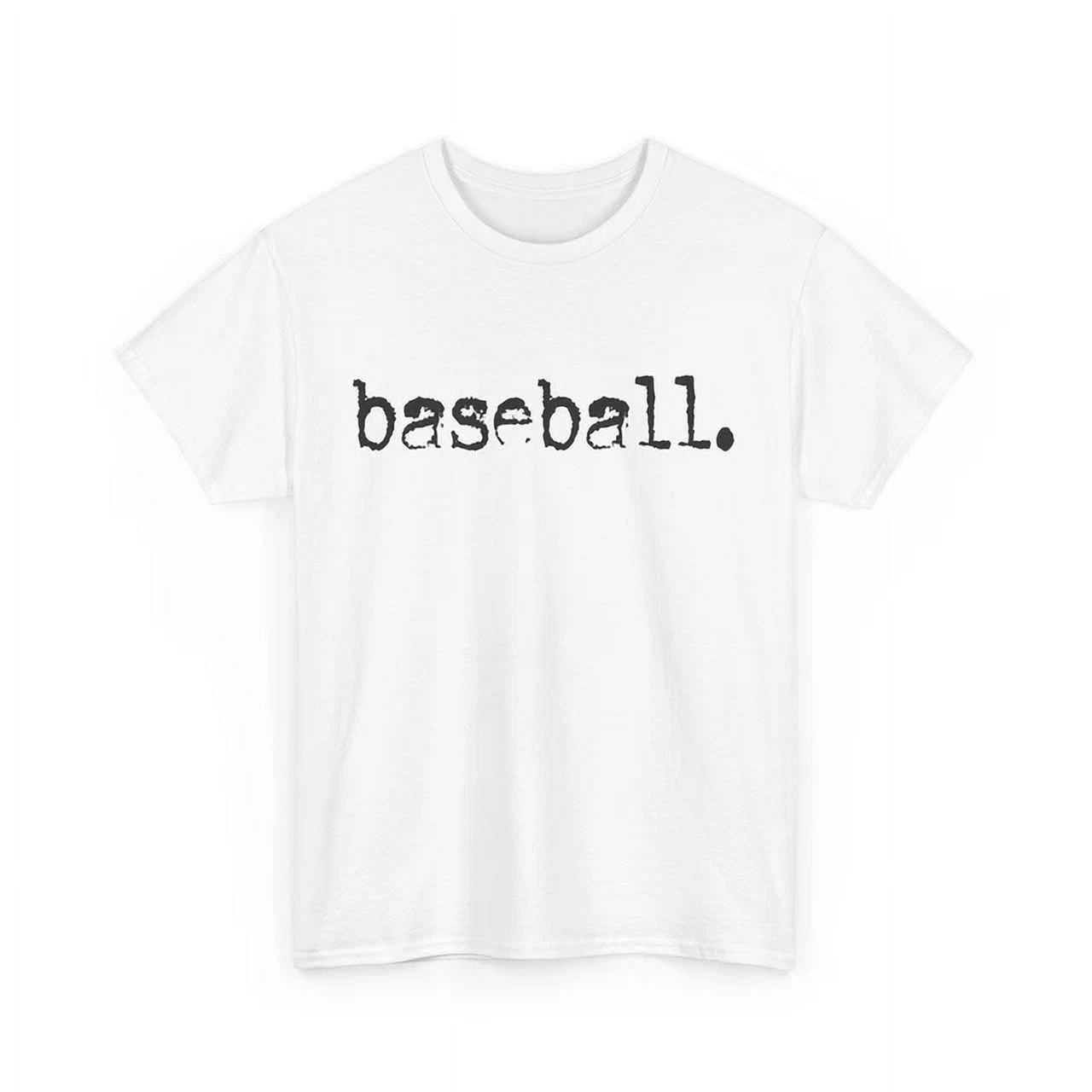 Baseball T-Shirt S-5XL, Baseball Fan Tee, Baseball Typography Design ...