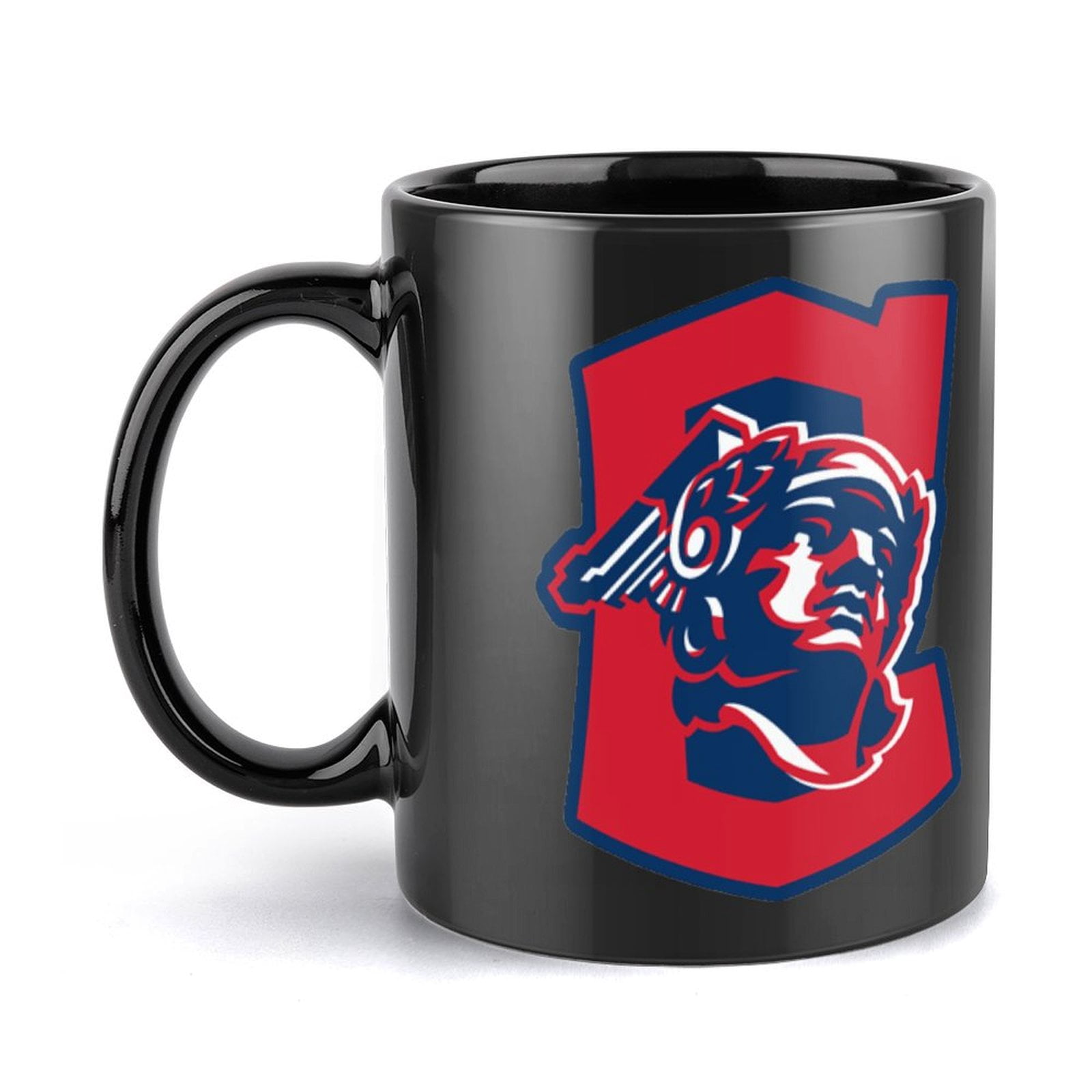 Baseball Team Cleve-land Guardians Cleveland Ohio Mug Black Ceramic ...