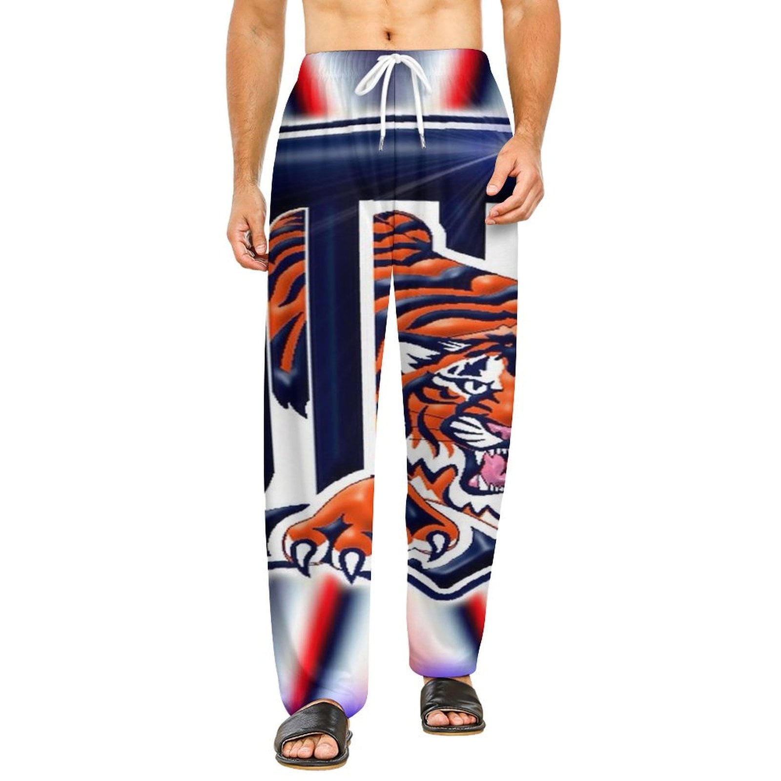 Baseball Team De-troit Tigers Detroit Michigan Home Pajamas Unisex Soft ...