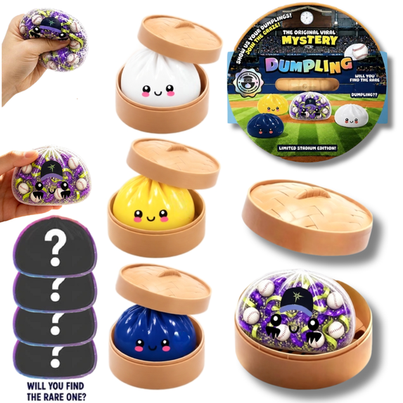 Baseball Team Limited Edition Mystery Dumplings Squishy Blind Box ...