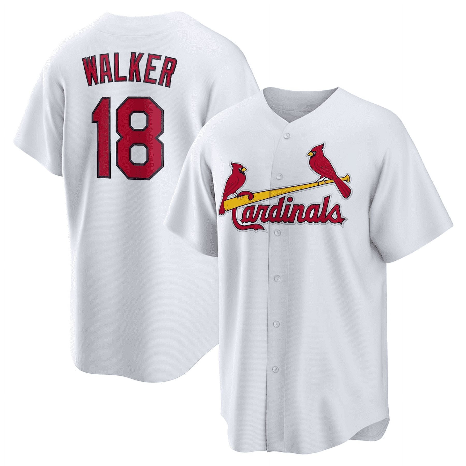 Baseball Team Men's Cardinals Jordan Walker#18 Jersey Classic Season ...