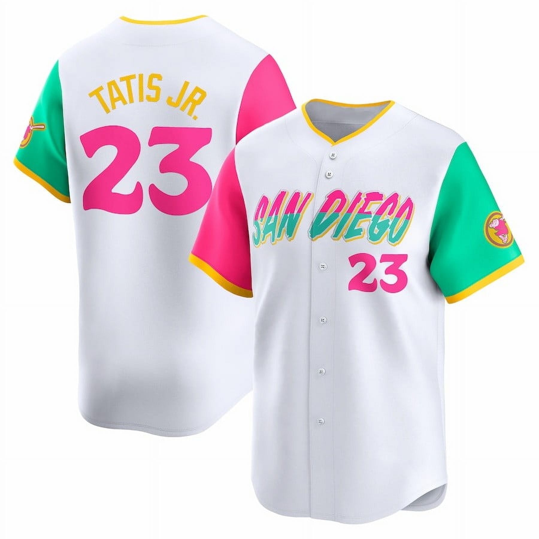Baseball Team Men's Padres Fernando Tatis Jr#23 Jersey Classic Season ...