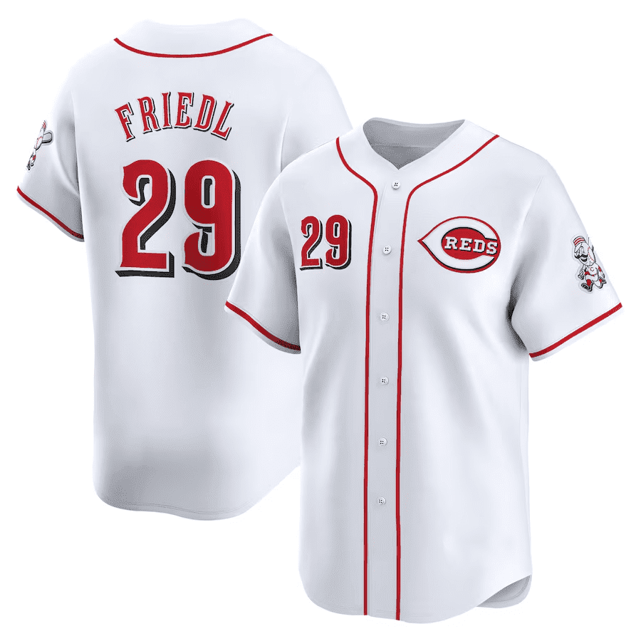 Baseball Team Men's Reds TJ__Friedl#29 Jersey Classic Season Team ...
