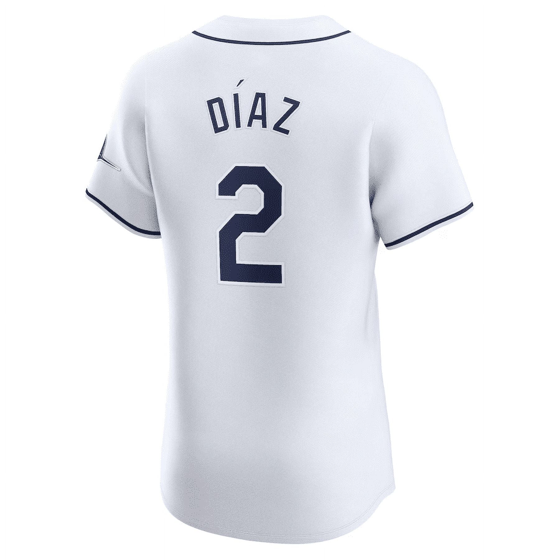Baseball Team Men's Yandy Díaz#2 Jersey Classic Sports Shirt Breathable ...