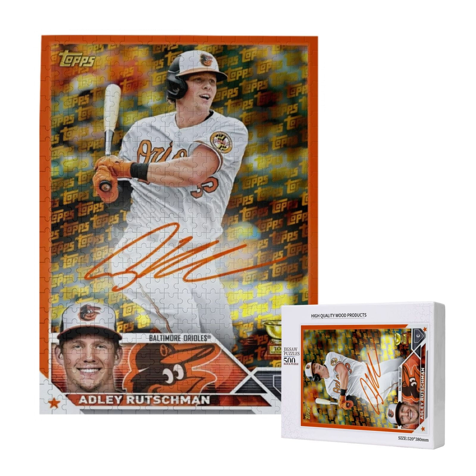 Baseball Team Players Themed 500 Piece Jigsaw Puzzle for Adults, Jigsaw ...