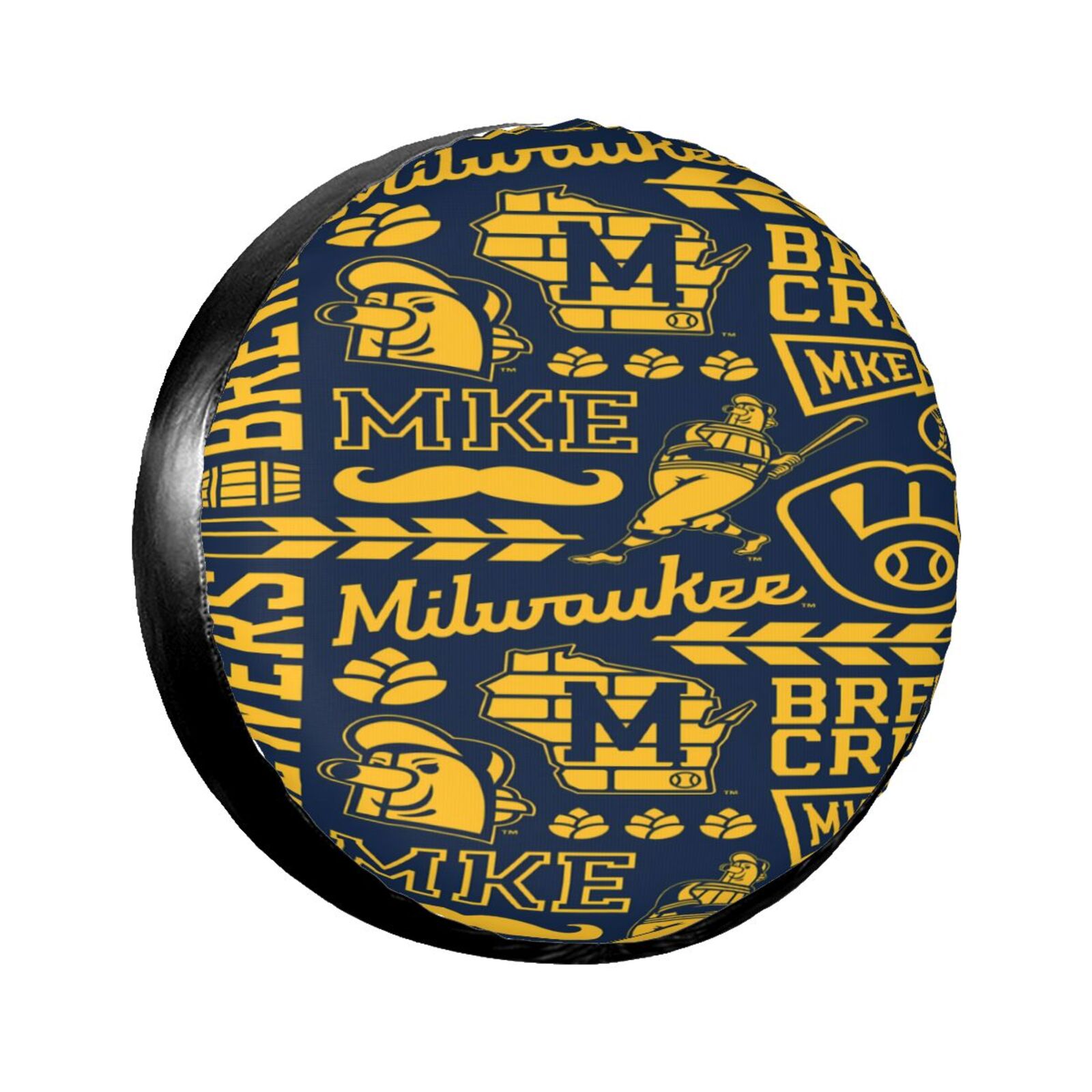 Baseball Team Themed Custom Car Spare Tire Cover, Durable Tire ...