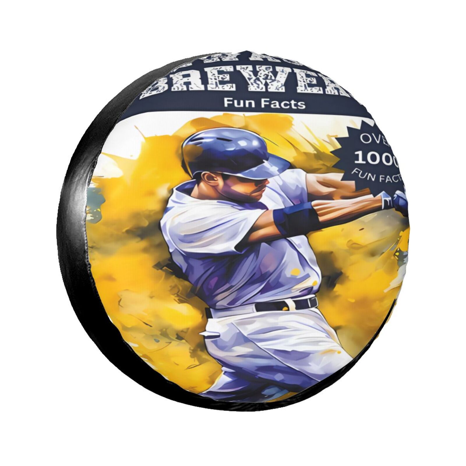 Baseball Team Themed Custom Car Spare Tire Cover, Durable Tire ...