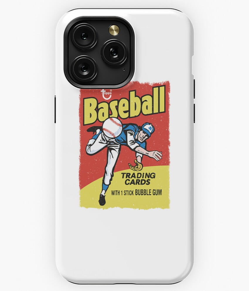 Baseball Trading Cards T-Shirt Style Graphic A7728 Phone Case for ...