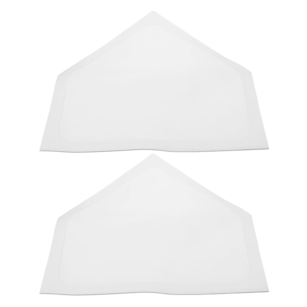 MEIBUTYUP White TPE Home Plate Mat for Baseball Training 2pcs Compact ...