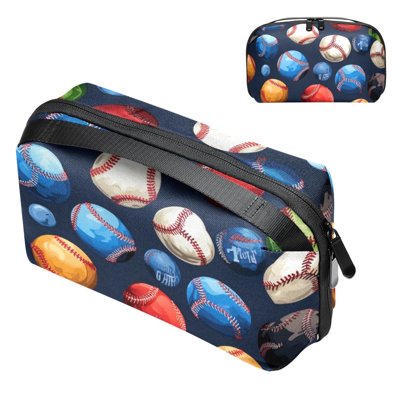 Baseball USB Organizer Waterproof Oxford Cloth Hard Drive Case Small ...