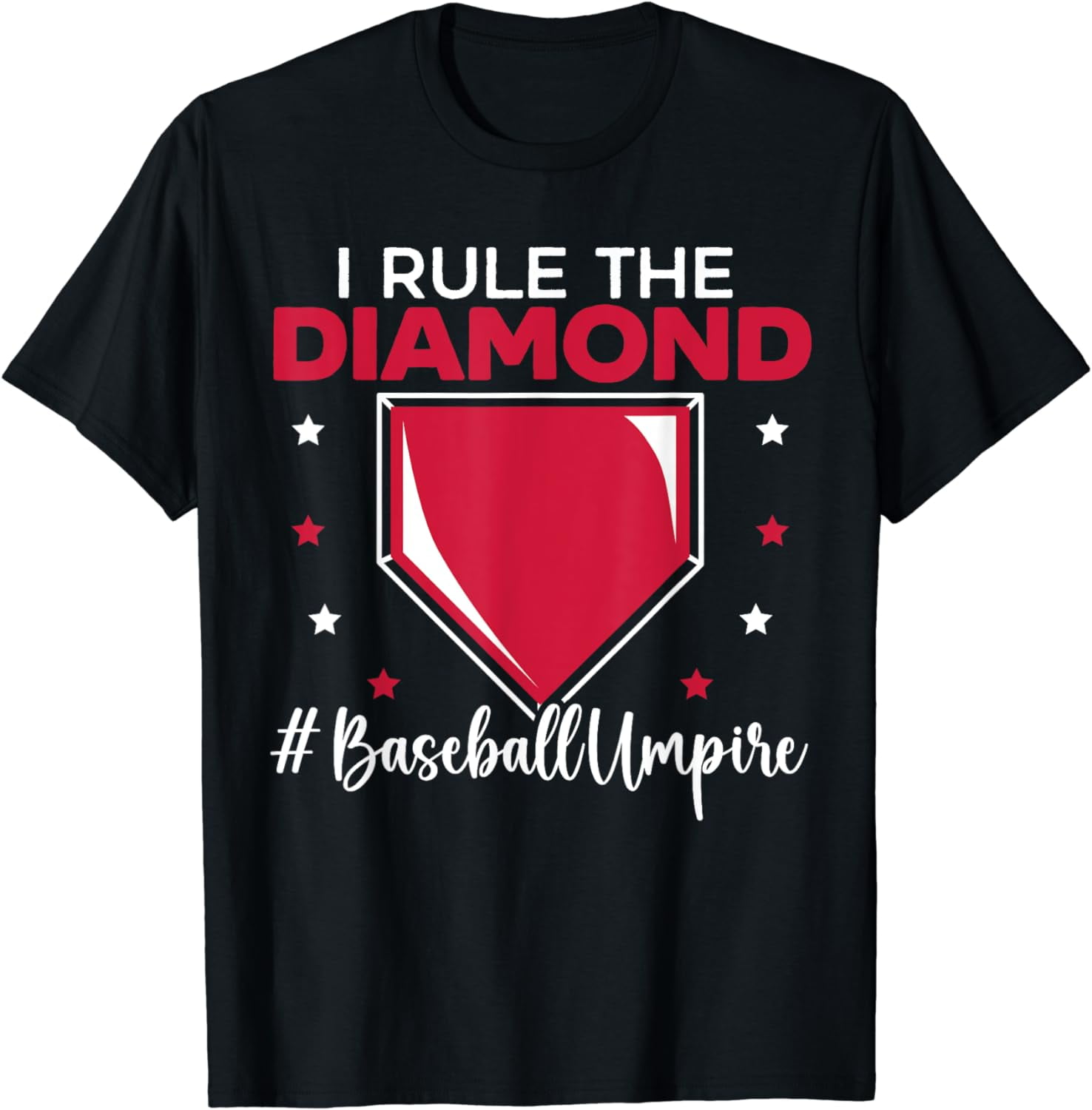 Baseball Umpire Referee Game Official Outfield T-Shirt - Walmart.com