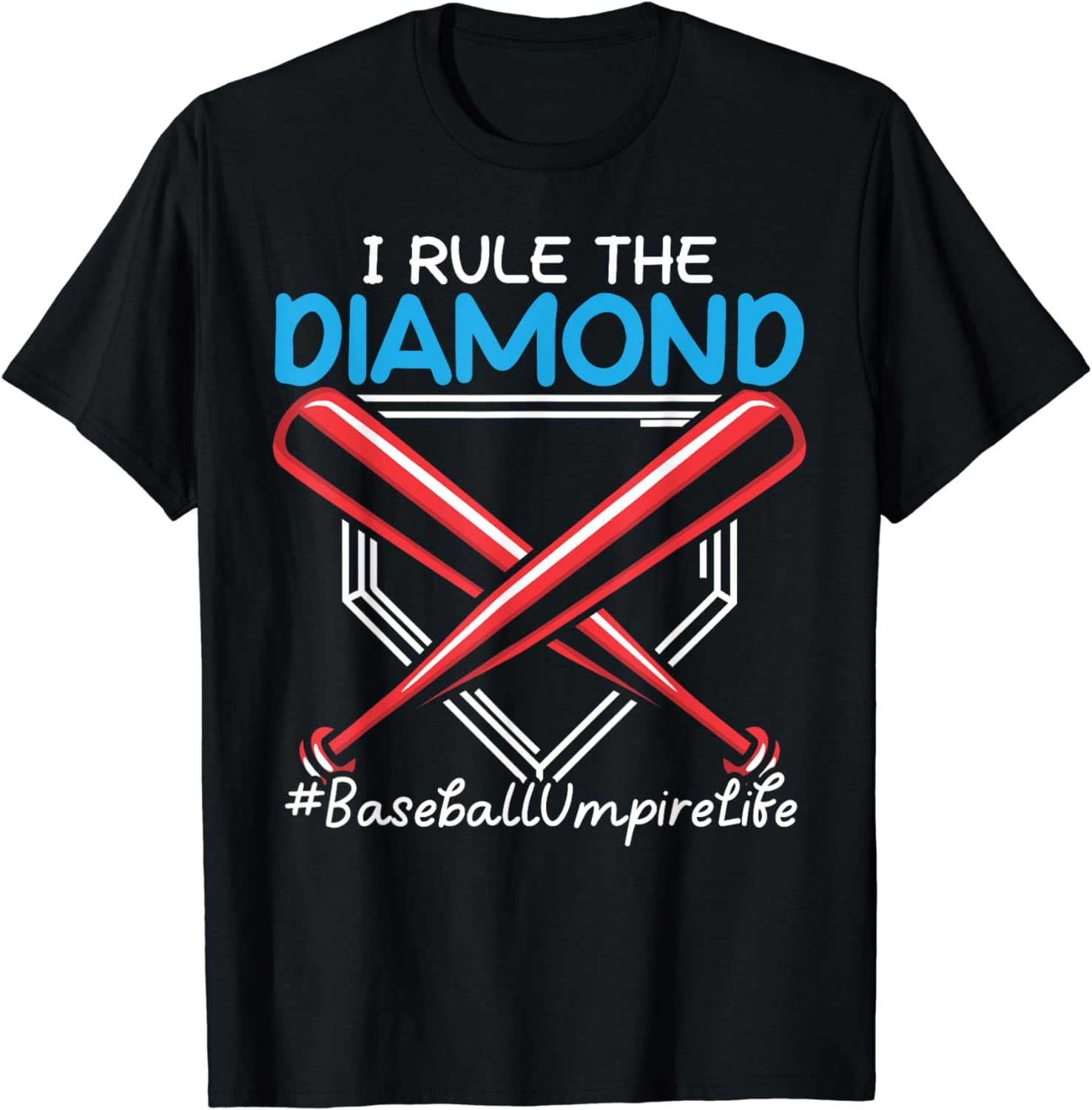 Baseball Umpire Referee Game Official Outfield T-Shirt - Walmart.com