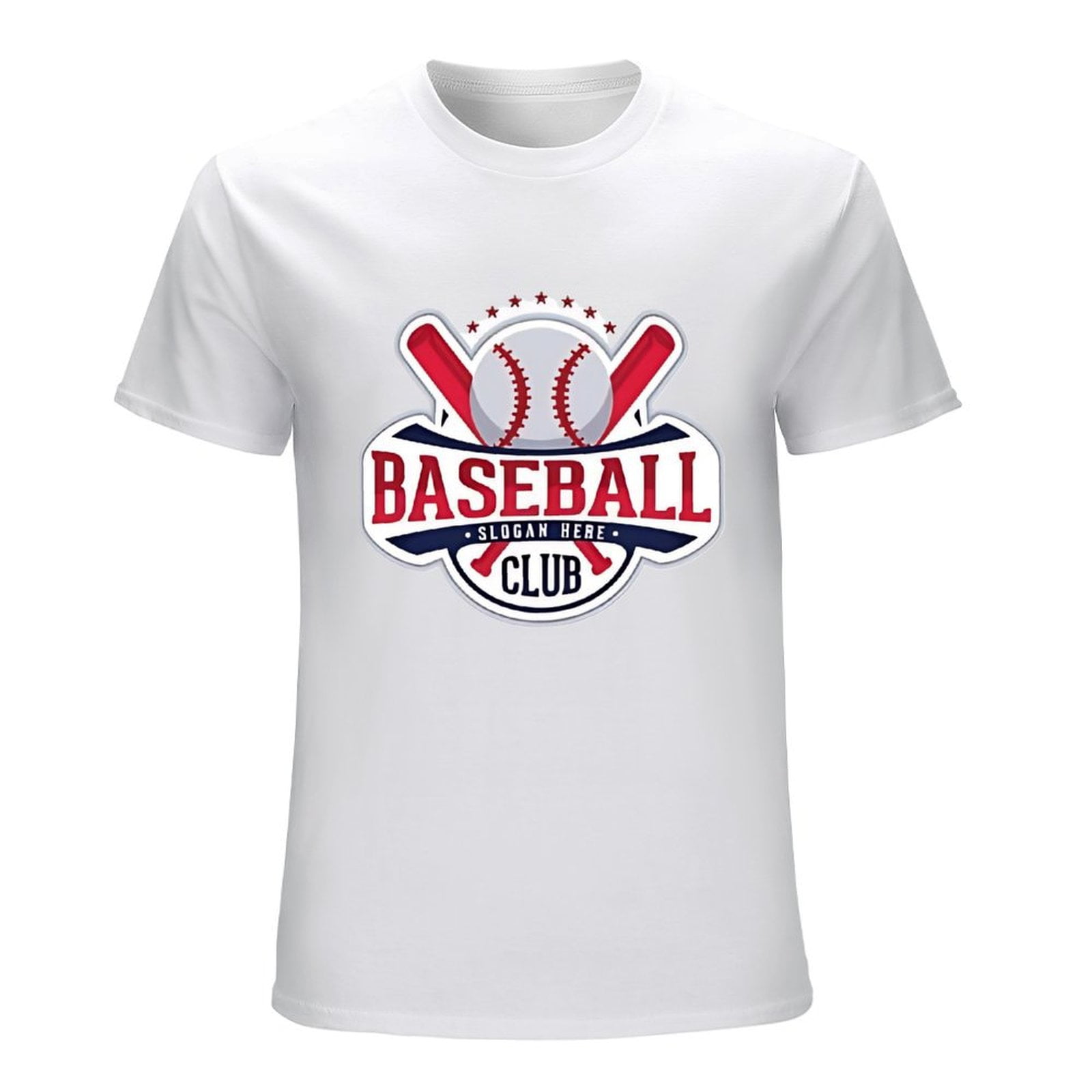 Baseball Vector Logo Emblem T-Shirt Retro Sports Team Tee - Walmart.com