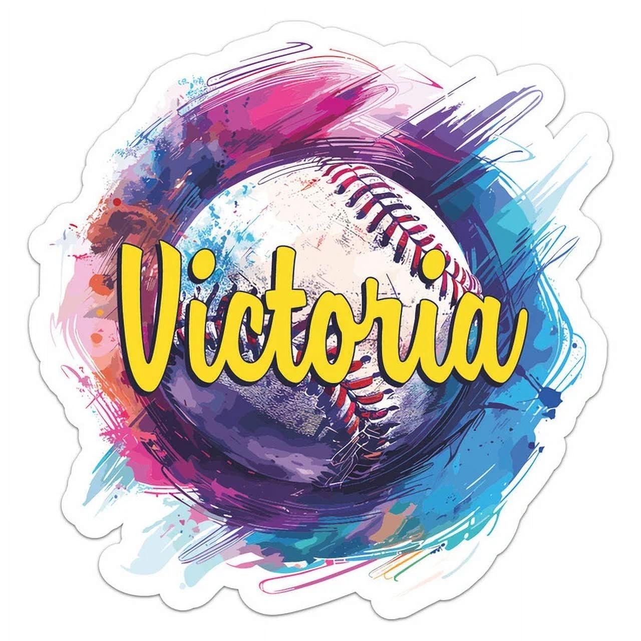 Baseball Victoria Sticker Phone Decal Water Bottle Stickers Car Decals ...