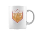 Baseball Waffle Cone Home Plate With Ice Cream Drip Coffee Mugs ...