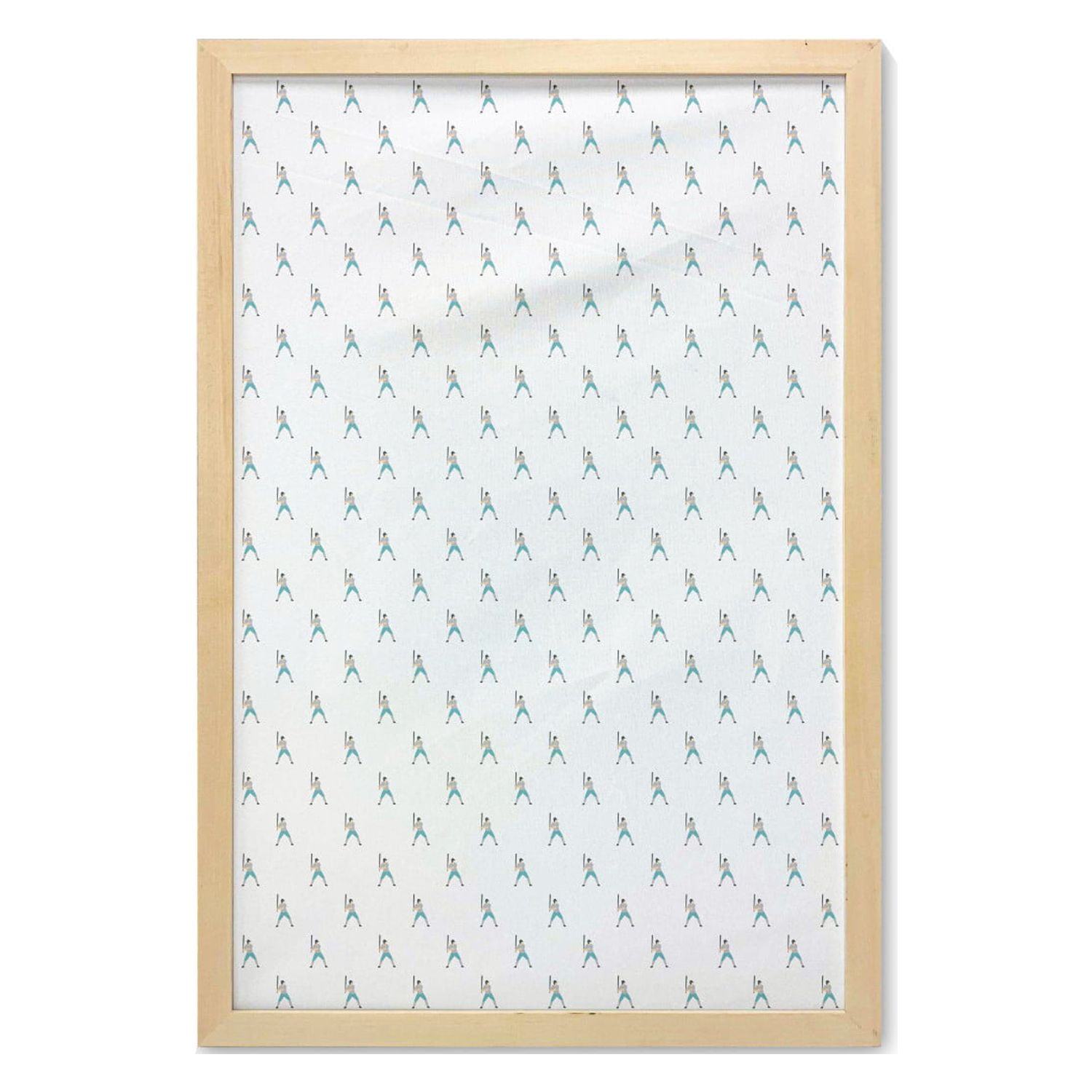 Baseball Wall Art with Frame, Professional Player Batter Pattern ...