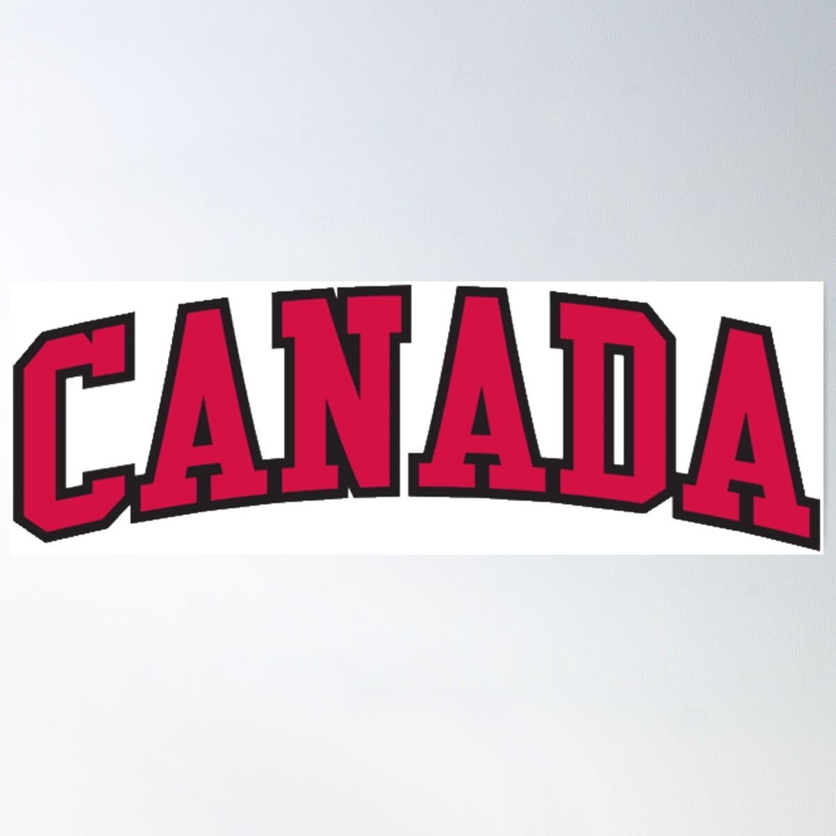 Baseball - Wbc - Canada Poster Wall Art, Modern Wall Decor For Living ...